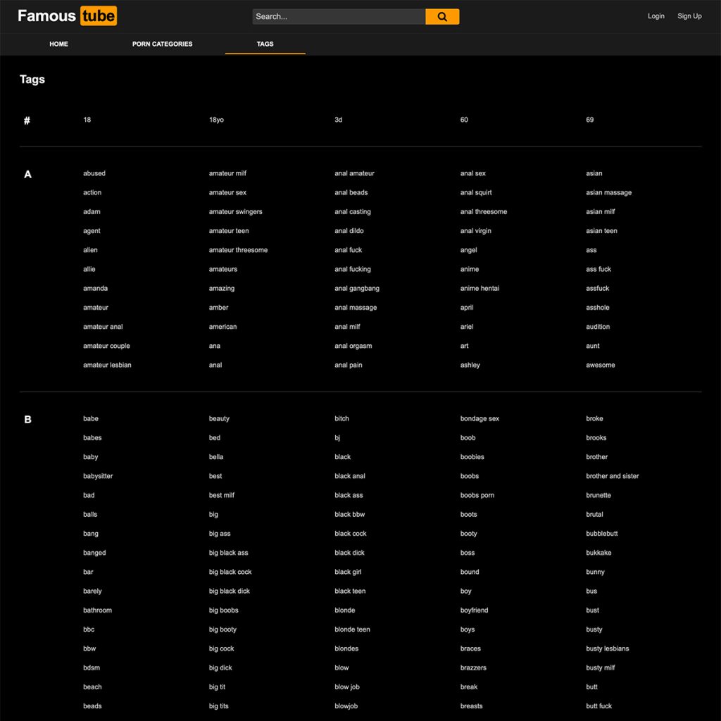 FamousTube – WP-ADULT